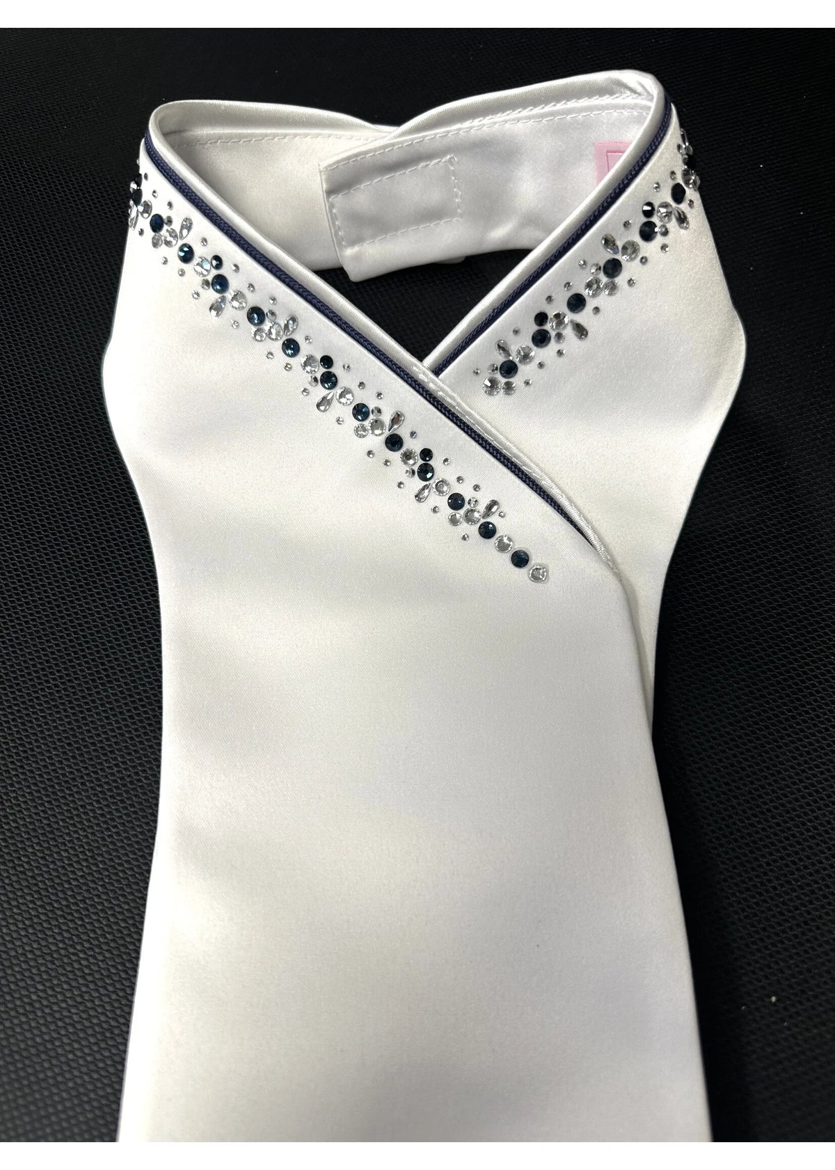 Plastronique by Lamantia classic crystal blue sparkle– Lamantia Couture NL
