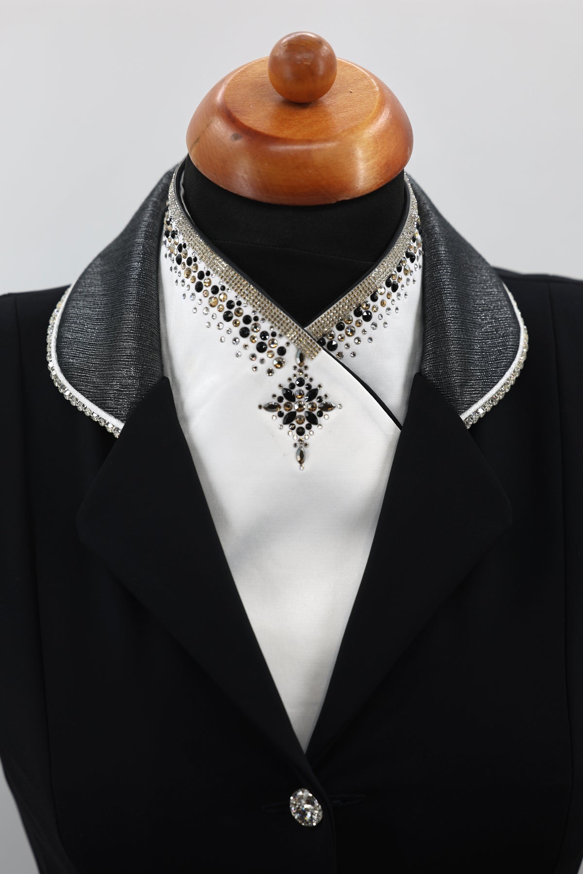 Swarovski Plastron Lamantia Crystal Touch of gold Tex– Lamantia Couture NL